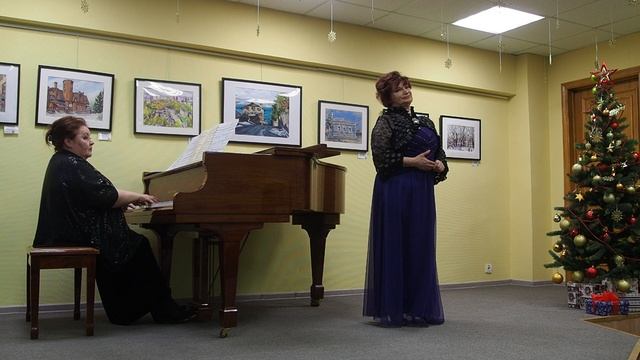 12 Ф. Тости Серенада. Людмила Иванова, Людмила Калинина