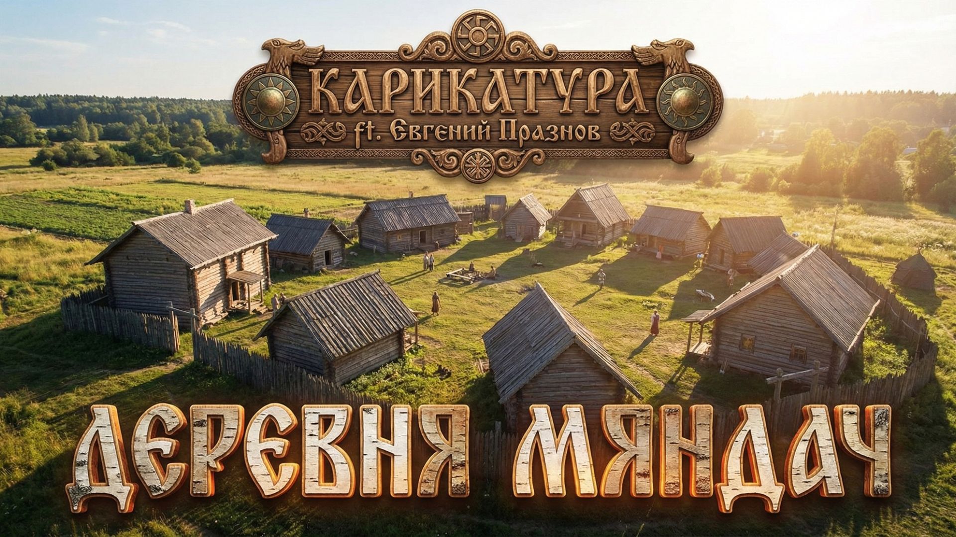 Карикатура, Евгений Празнов - 4. Деревня Мяндач
