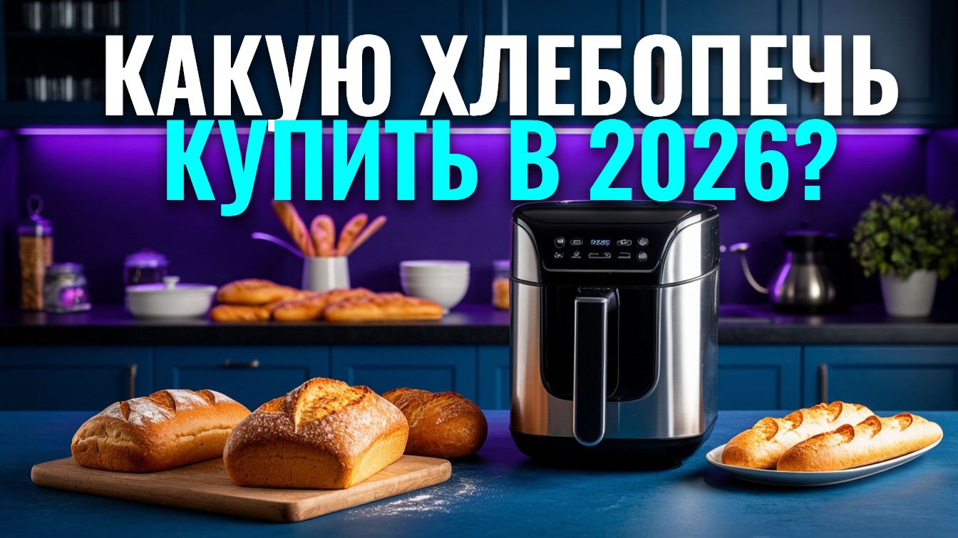 Хлебопечи для дома — ТОП‑5 по версии экспертов. Рейтинг 2026: какие модели точно не разочаруют?