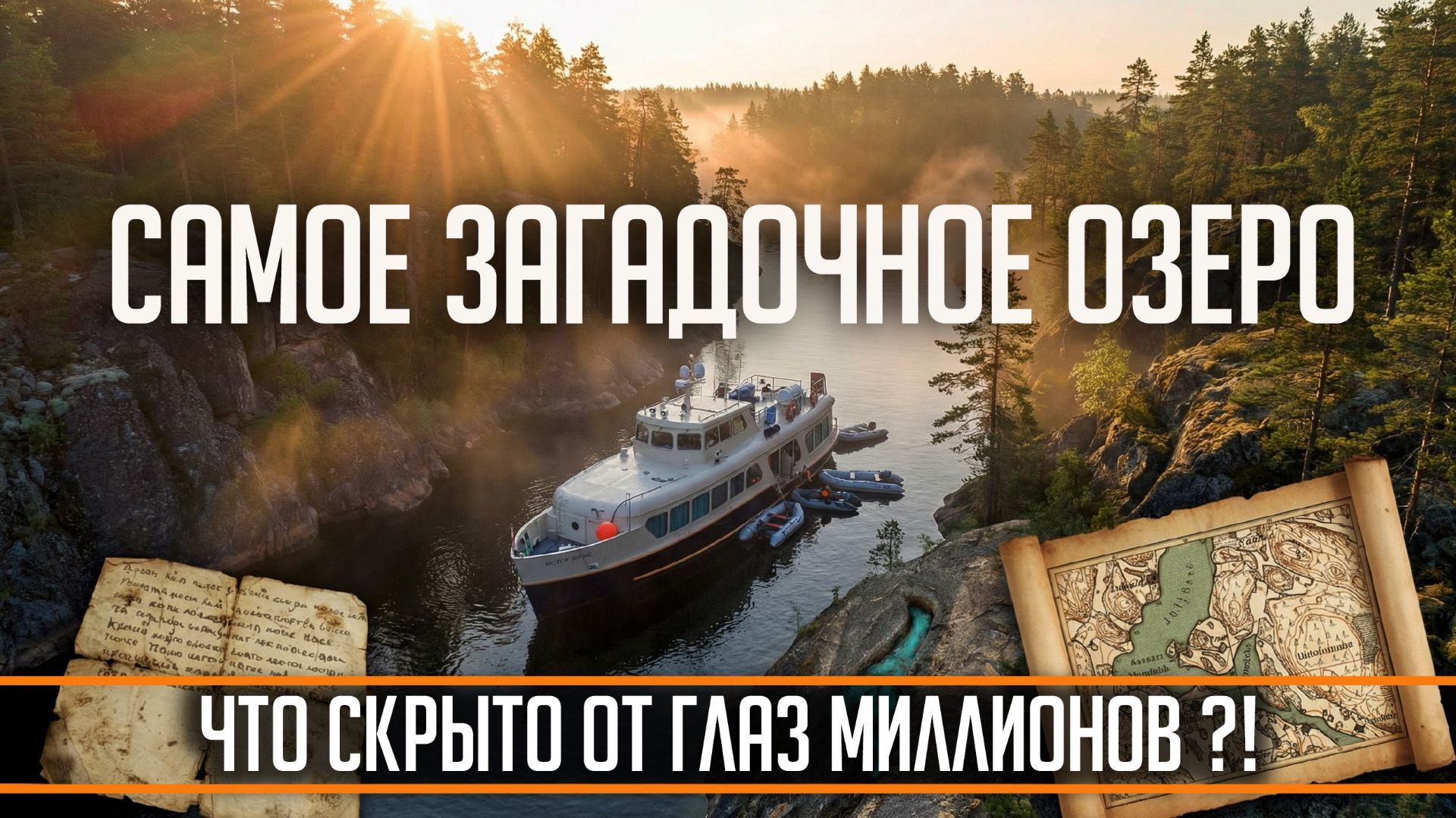 ПОЧЕМУ ЗДЕСЬ ТАК МНОГО НЕРАСКРЫТЫХ ТАЙН? Необычное путешествие на частном теплоходе! РАЗГАДКА ЛАДОГИ