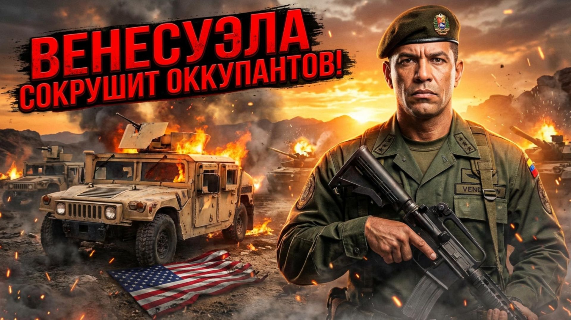 ⚔️Диего Сикуэйро | «Мы готовы их раздавить» - чем ответит Каракас на любую попытку вторжения США?