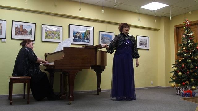 11 Ф. Шуберт, Н. Огарев. Серенада. Людмила Иванова, Людмила Калинина