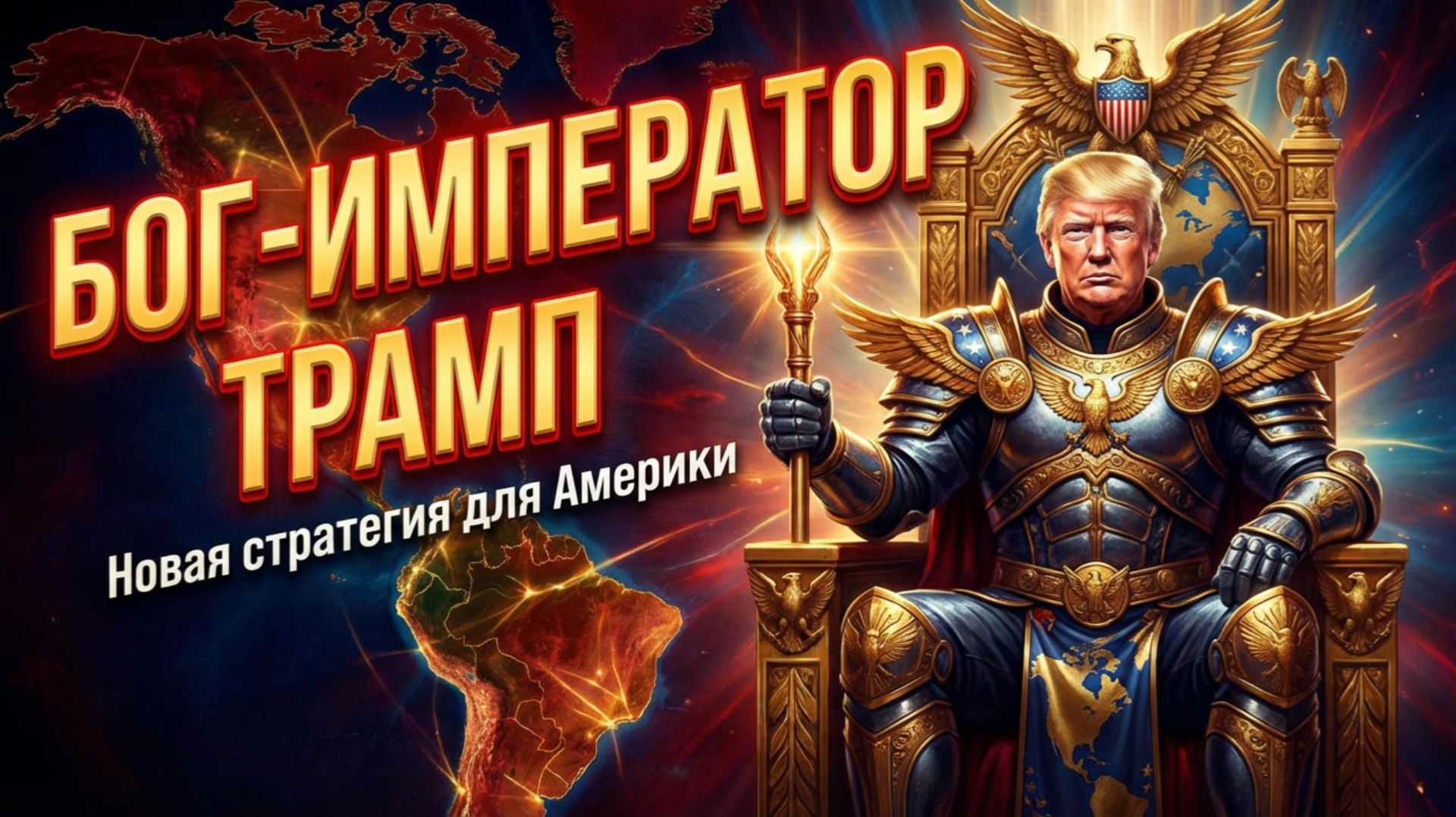 👑🌎Питер Эриксон | Стратегия «Бога-императора»: Трамп перекраивает карту Северной и Южной Америки