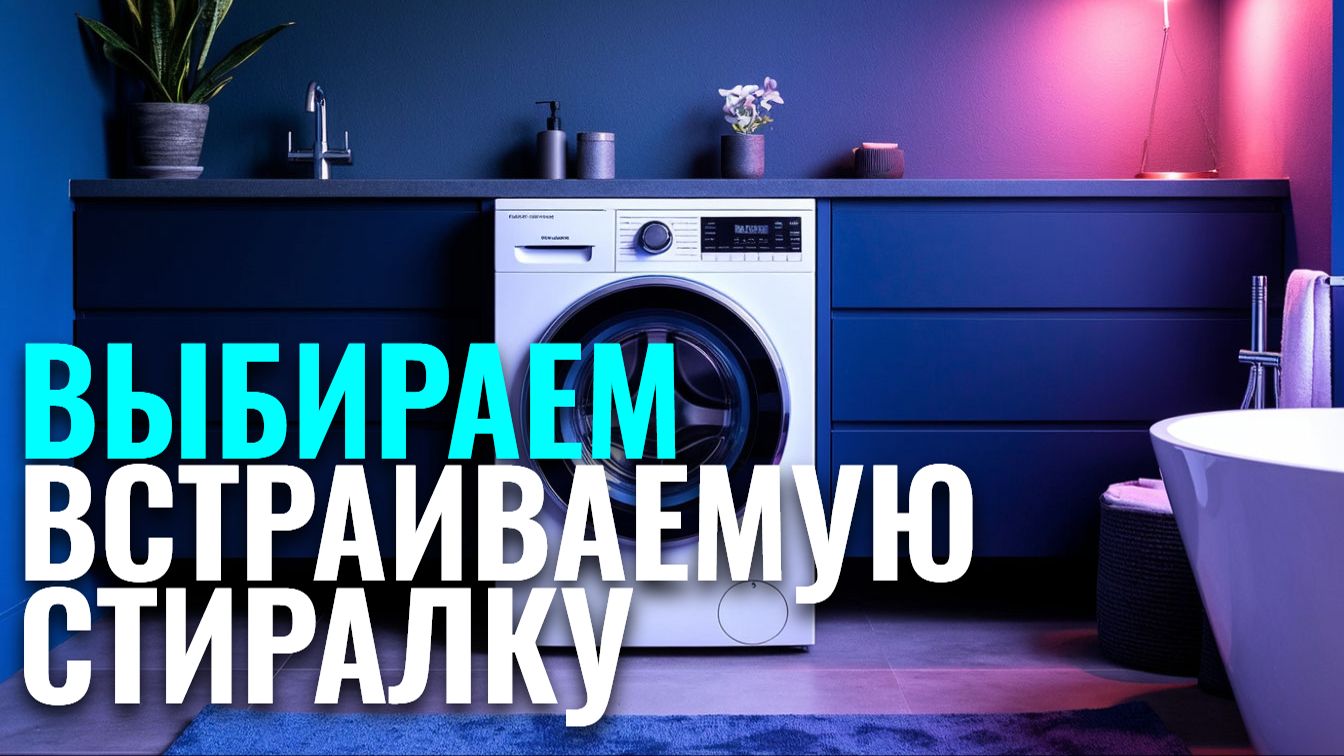 Как выбрать встраиваемую стиральную машину? Обзор ТОП‑5 моделей года — плюсы и минусы.