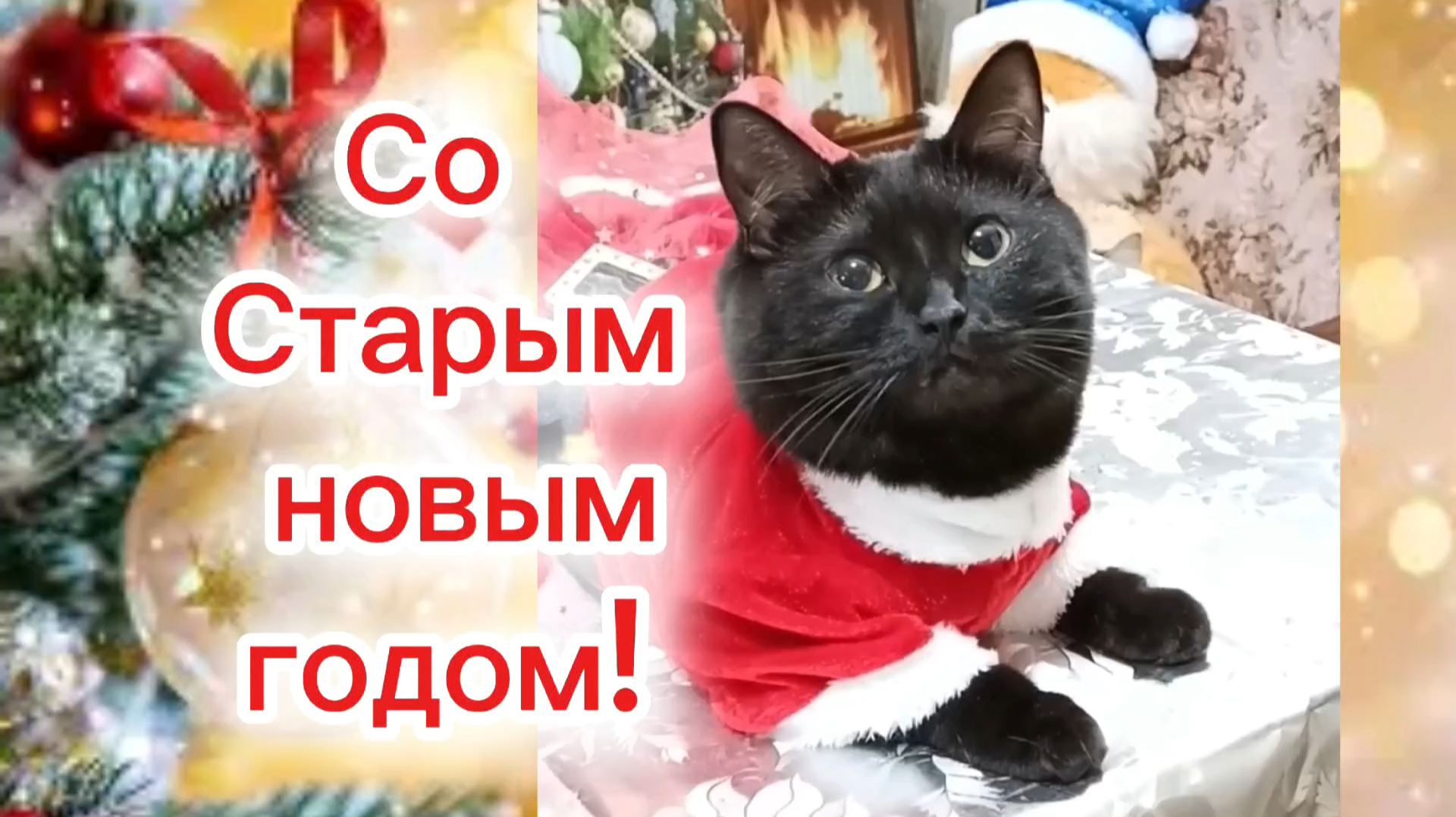 Красивое поздравление СО СТАРЫМ НОВЫМ ГОДОМ!