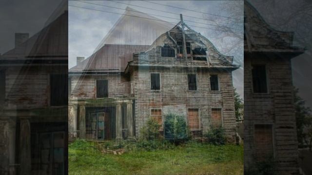 Заброшенные дома, в которых уже не живут.