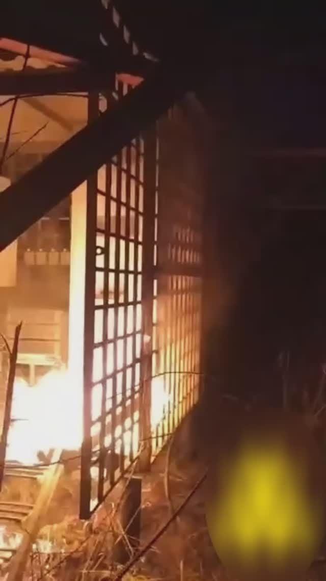 Предатель сжег вышку связи в московской области