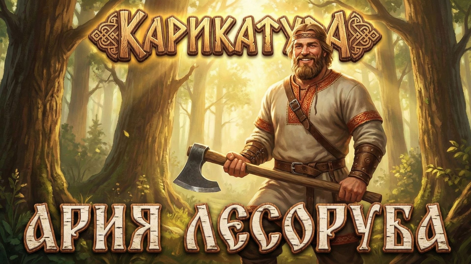 Карикатура - 3. Ария лесоруба