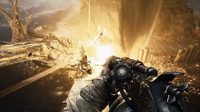 Трейлер огнемётной винтовки Flame Rifle в Hunt: Showdown 1896. [4К]