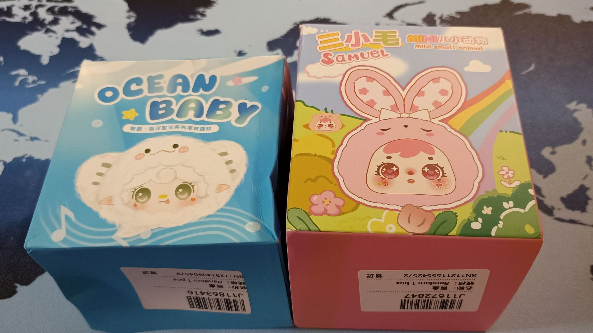 Коллекционные фигурки из Китая, пушистики.