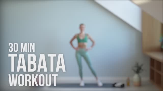 30 MIN TABATA WORKOUT - ANNA