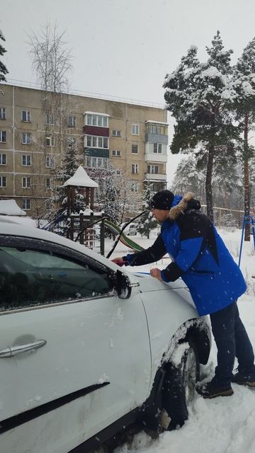 Коротко о погоде в Выксе. На улице +2 и снег. Но это было вчера)))