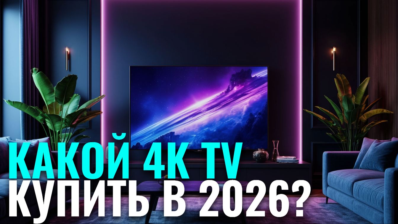 Рейтинг 4K‑телевизоров 2026 — ТОП‑5: от Xiaomi TV S до Tuvio OLED