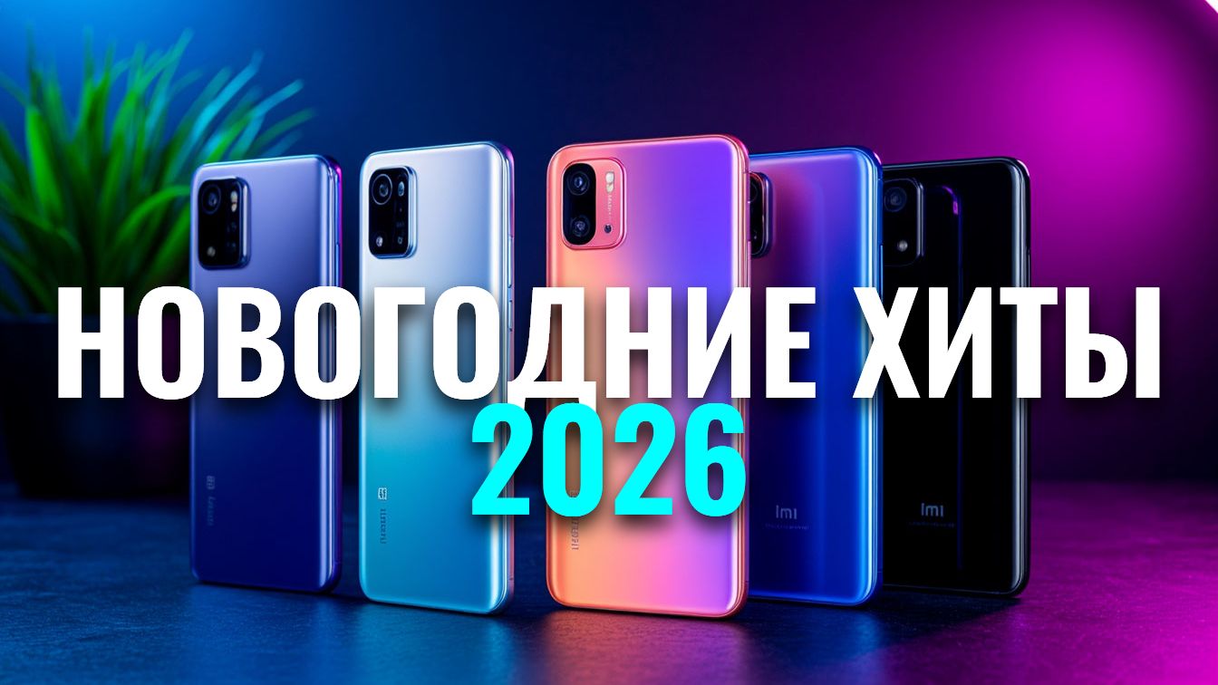 ТОП‑5 новогодних смартфонов 2026: честные обзоры — стоит ли брать эти модели?