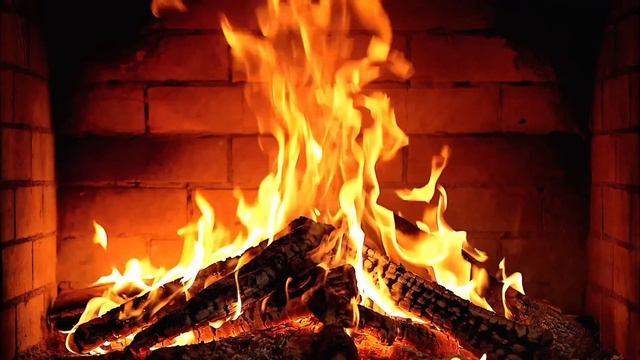 Камин 4к релакс видео 4k 2160p