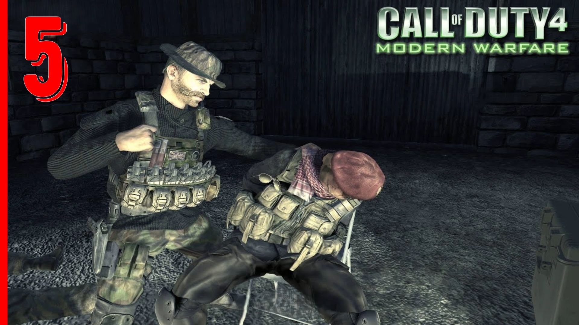 КОНСПИРАТИВНАЯ КВАРТИРА | ЗОВ ДОЛГА 4 СОВРЕМЕННАЯ ВОЙНА (2007) [ЧАСТЬ 5]