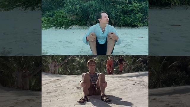 Типо фильм «Пляж» снимал)) Потрудились с Лео конечно на славу)))