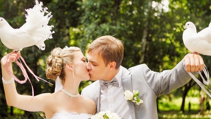 Наше бракосочетание. С днём Свадьбы. Самая лучшая музыкальная открытка.