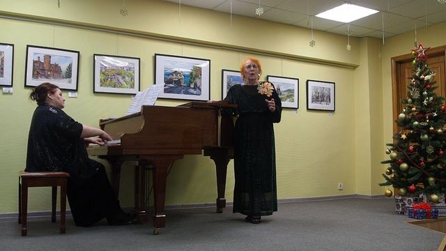 04 К. Сен-Санс, Е. Юрьев. Лебедь. Людмила Плащук, Людмила Калинина