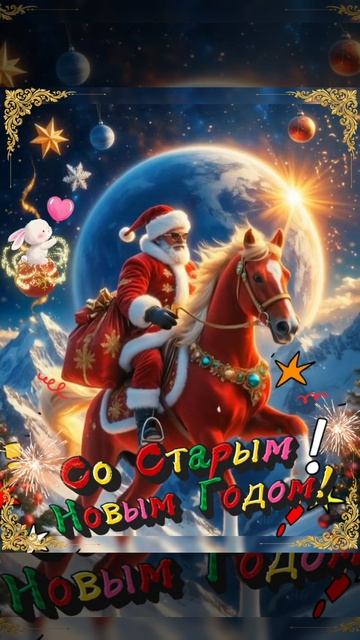 Со старым Новым Годом 🎄
