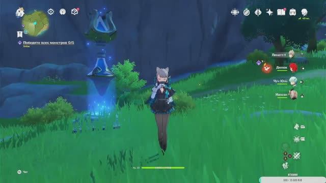 Genshin Impact ▶геншин(c нуля)ЛИ-ЮЭ-челлендж(играю 365дней)