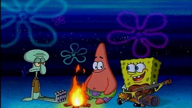 Spongebob Sings Tiptoe Through The Tulips. Спанч-боб