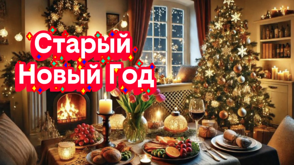 Старый Новый Год. Самые лучшие пожелания с новым годом.