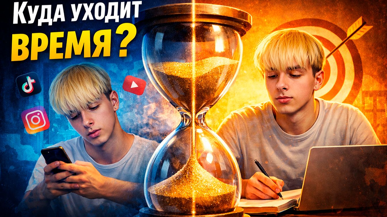 Как перестать тратить время впустую (Твое время - твой выбор)