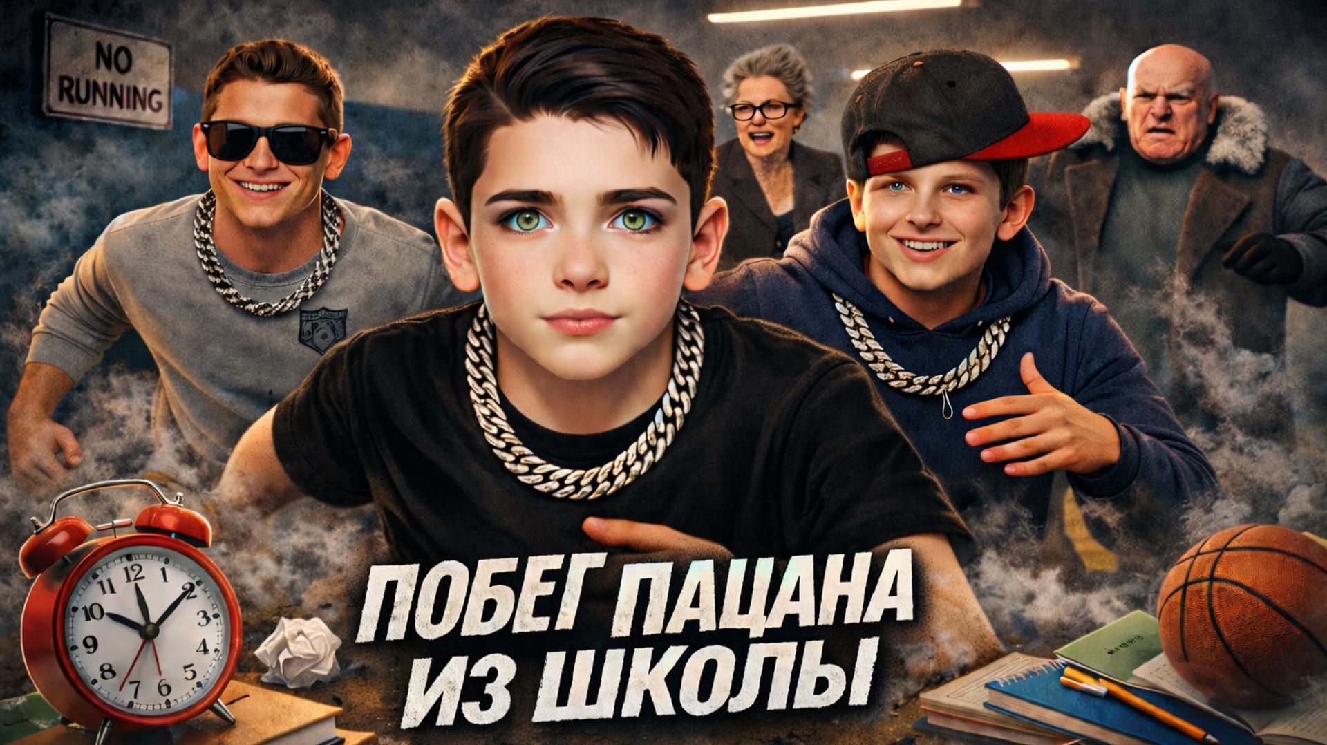 Хип Хоп Клип Побег Пацана из Школы (Boy Escape from School: Runaway)