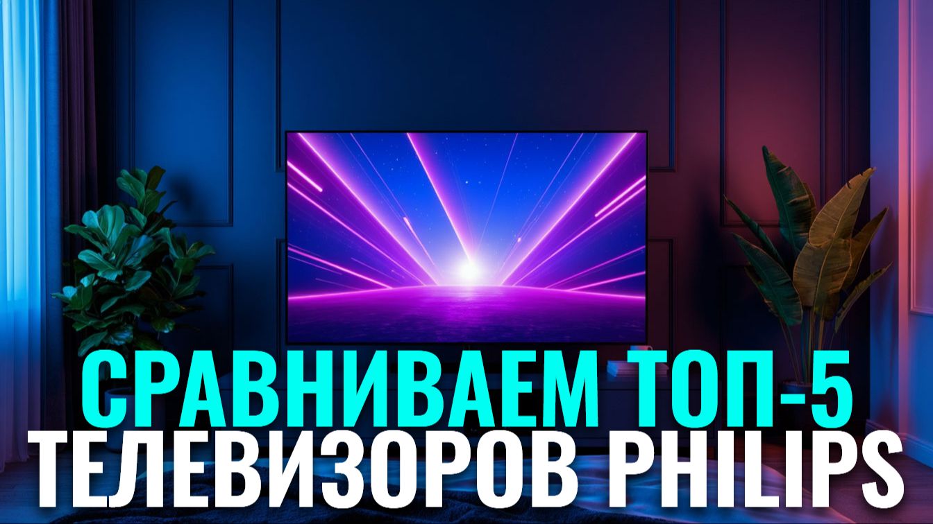 Рейтинг телевизоров Philips 2026 — 5 лучших моделей по отзывам экспертов