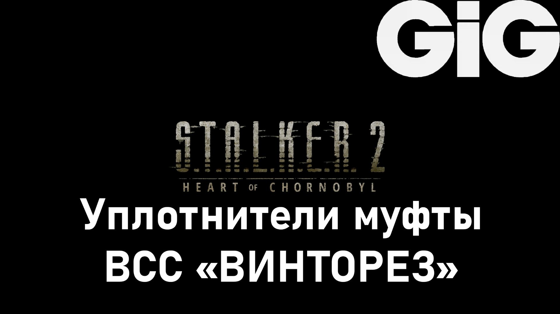 S.T.A.L.K.E.R. 2 Heart of Chernobyl - Уплотнители муфты на ВСС "ВИНТОРЕЗ"