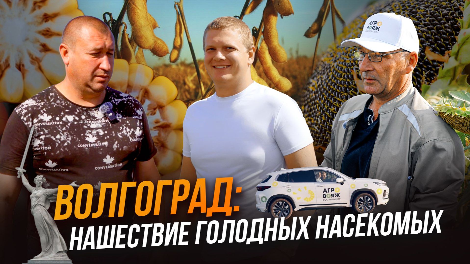 Волгоград удивил! Соя, Кукуруза, Подсолнечник | От вспашки до ноу-тилл | Агро тревел-шоу | АгроВояж