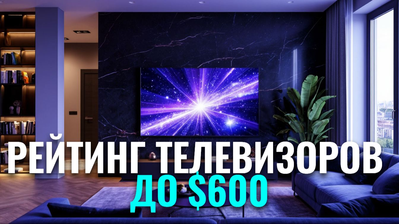 Рейтинг телевизоров 2026: 5 лучших моделей до 50 000 рублей