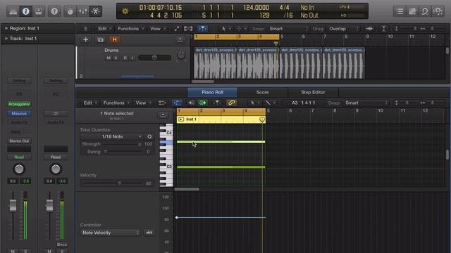 5. 303 techno bass with Massive