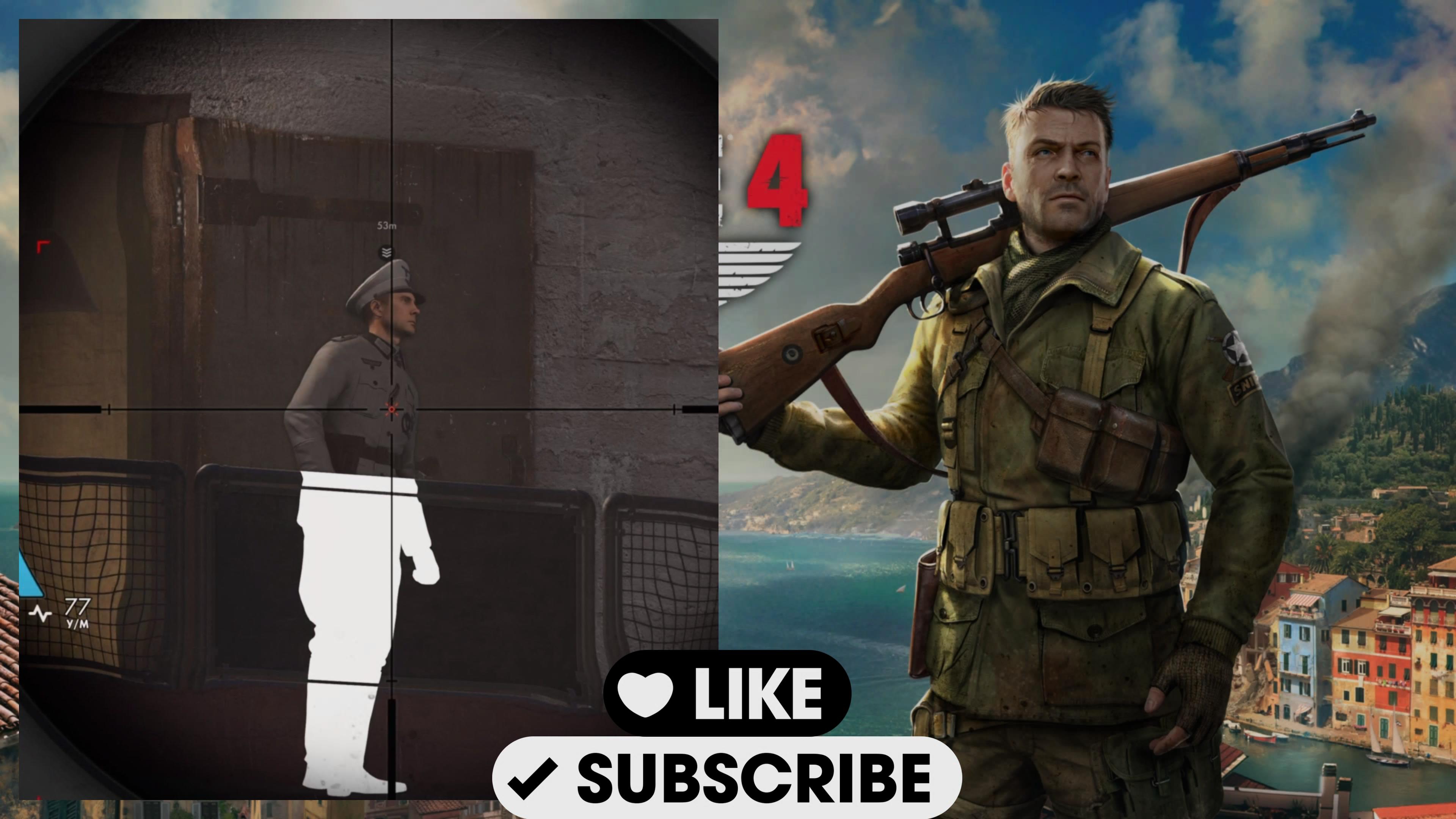 ОФРИЦЕРЫ... ОФРИЦЕРЫ, ВАШЕ СЕРДЦЕ ПОД ПРИЦЕЛОМ!!! (Sniper Elite 4 #6)