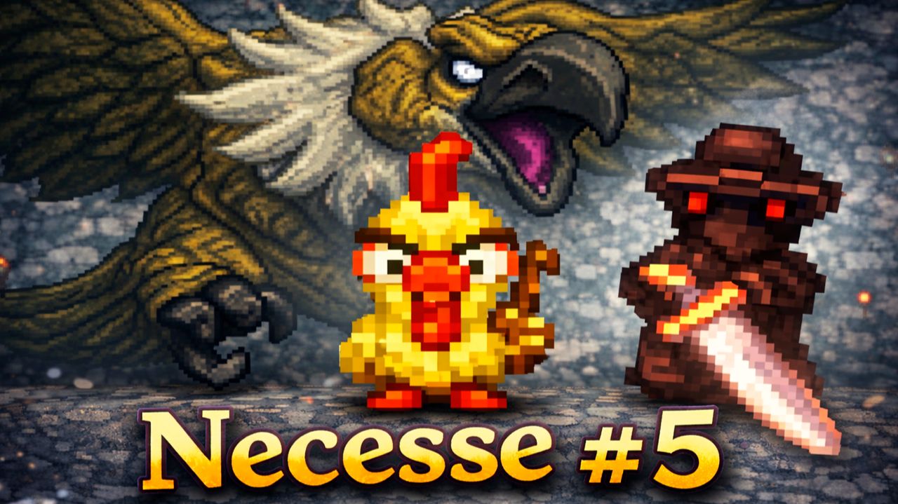 Necesse #5 -Древний стервятник, ПОДГОТОВКА К БОССАМ ВТОРОГО ТИРА