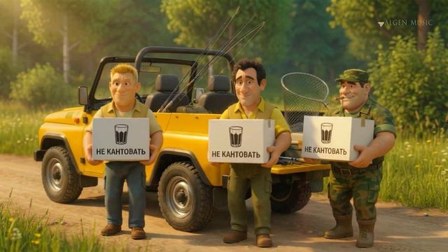 Ну, за рыбалку! — юмористическая песня и клип.