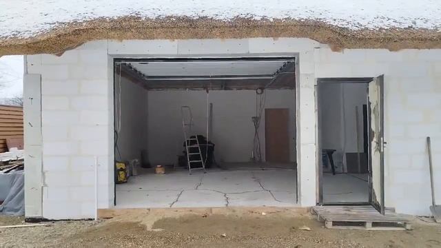 Гаражные ворота цвет муар