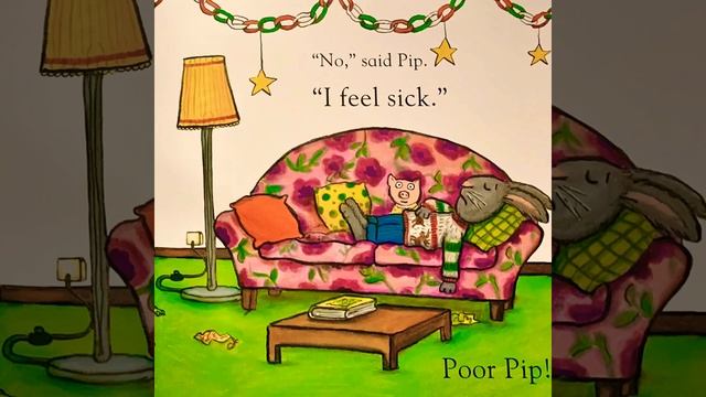 Pip and Posy and Christmas tree