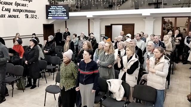 Любовь Христова она как солнце,  общее пение  04.01.2026