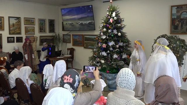 Выступление воскресной школы Благовещенского собора