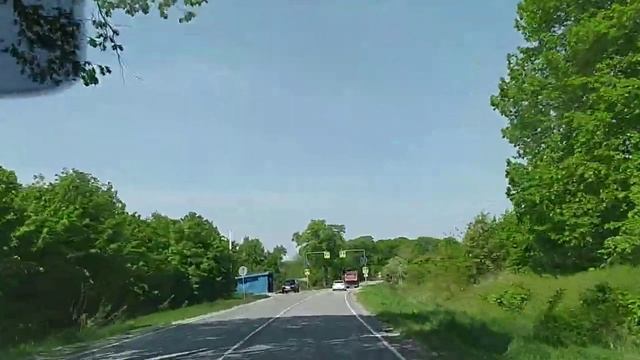 Красивые дороги и природа, по дороге в Янтарный