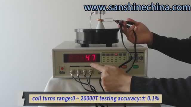 SS107A тестер витков тороидальных катушек для измерения миниатюрных тороидальных индукторов