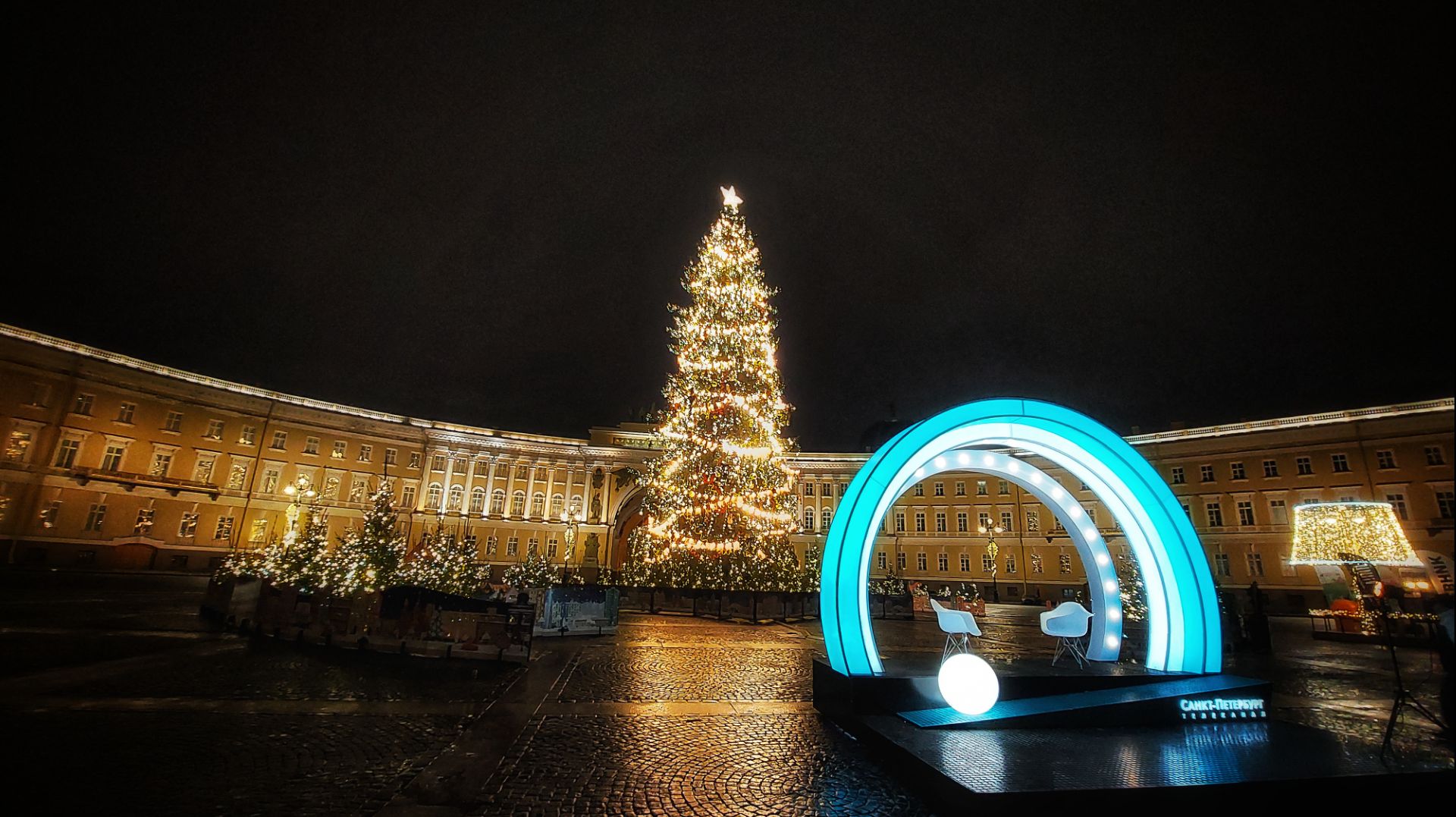 Что посмотреть в Петербурге за одну ночь? Новогодний город (декабрь 2025 года)