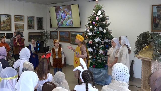 Выступление воскресной школы храма Архистрагтига Михаила