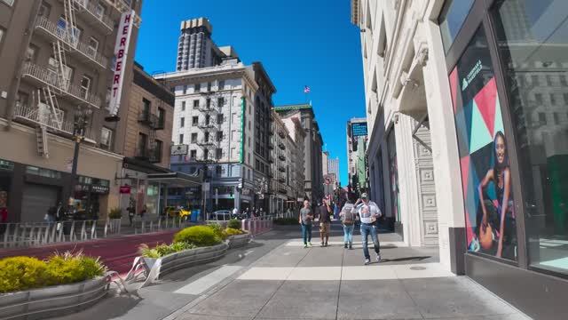 США. Прогулка по солнечному Сан-Франциско в формате 4К