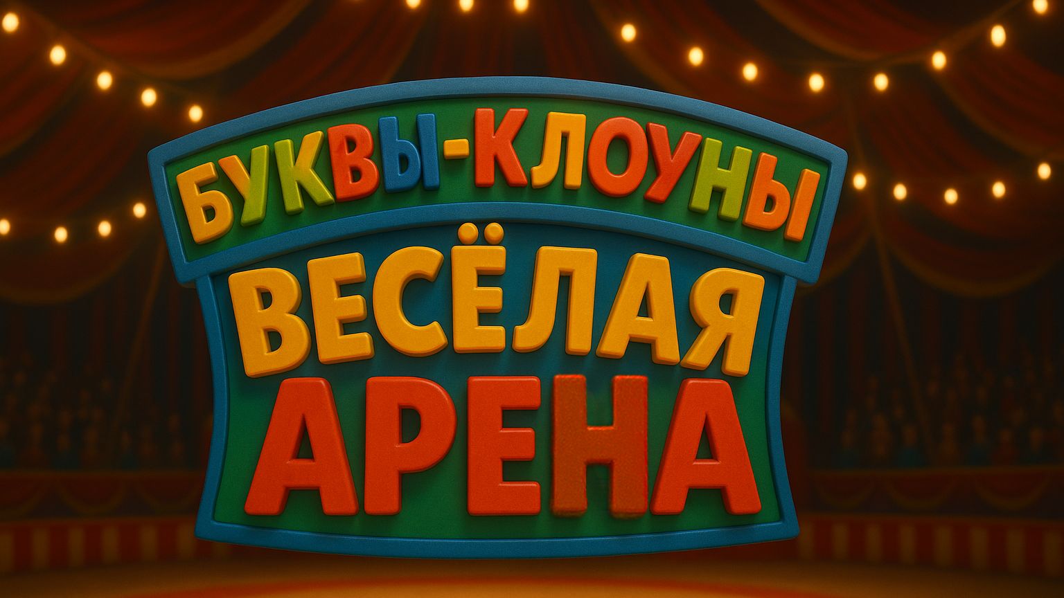 Буквы Клоуны