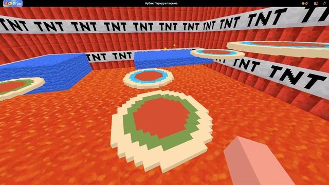 теперь играем в нубик паркур в тюрьме