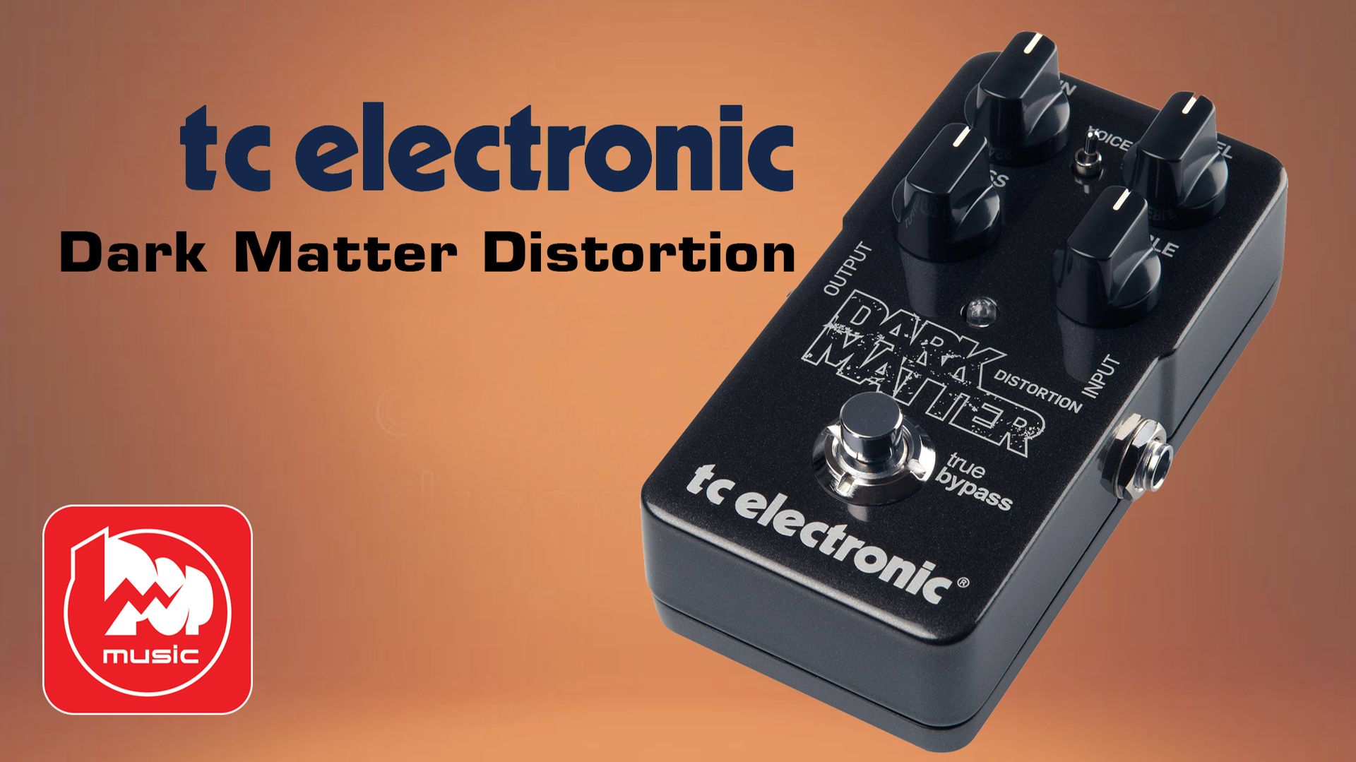 TC ELECTRONIC Dark Matter Distortion - злая педаль дисторшн