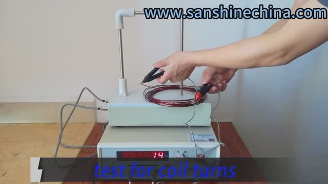 SS108A тестер витков большой медной проволоки для катушек с воздушной намоткой на бобине